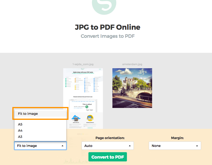 JPG Zu PDF Online